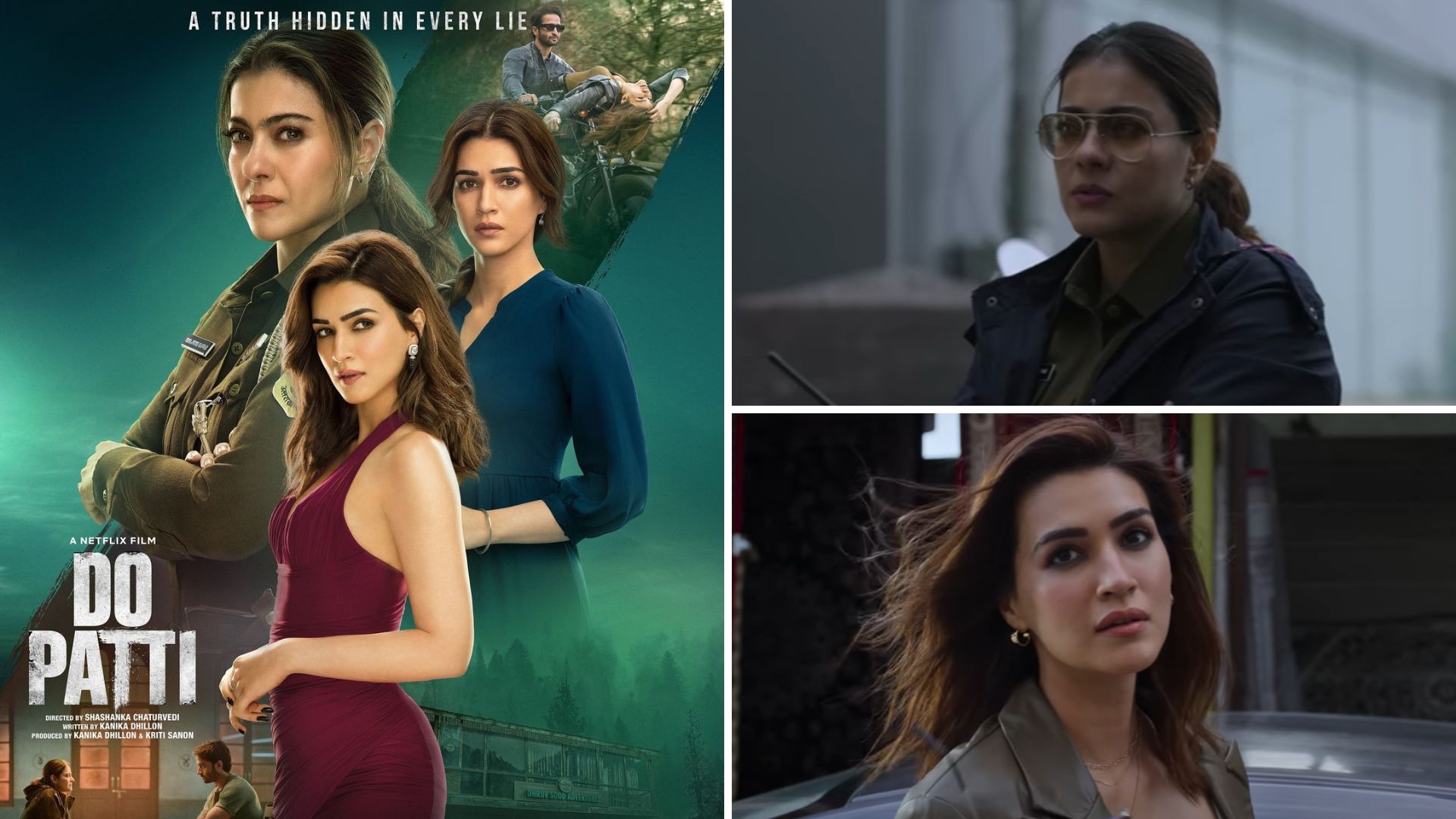 Do Patti Official Trailer : दो जुड़वा बहनों के बीच उलझी कहानी को ...