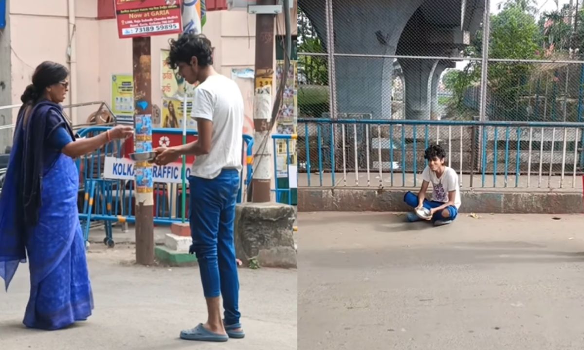 पश्चिम बंगाल के इन्फ्लुएंसर ने लिया भिखारी बनने का चैलेंज, 24 घंटे में ...