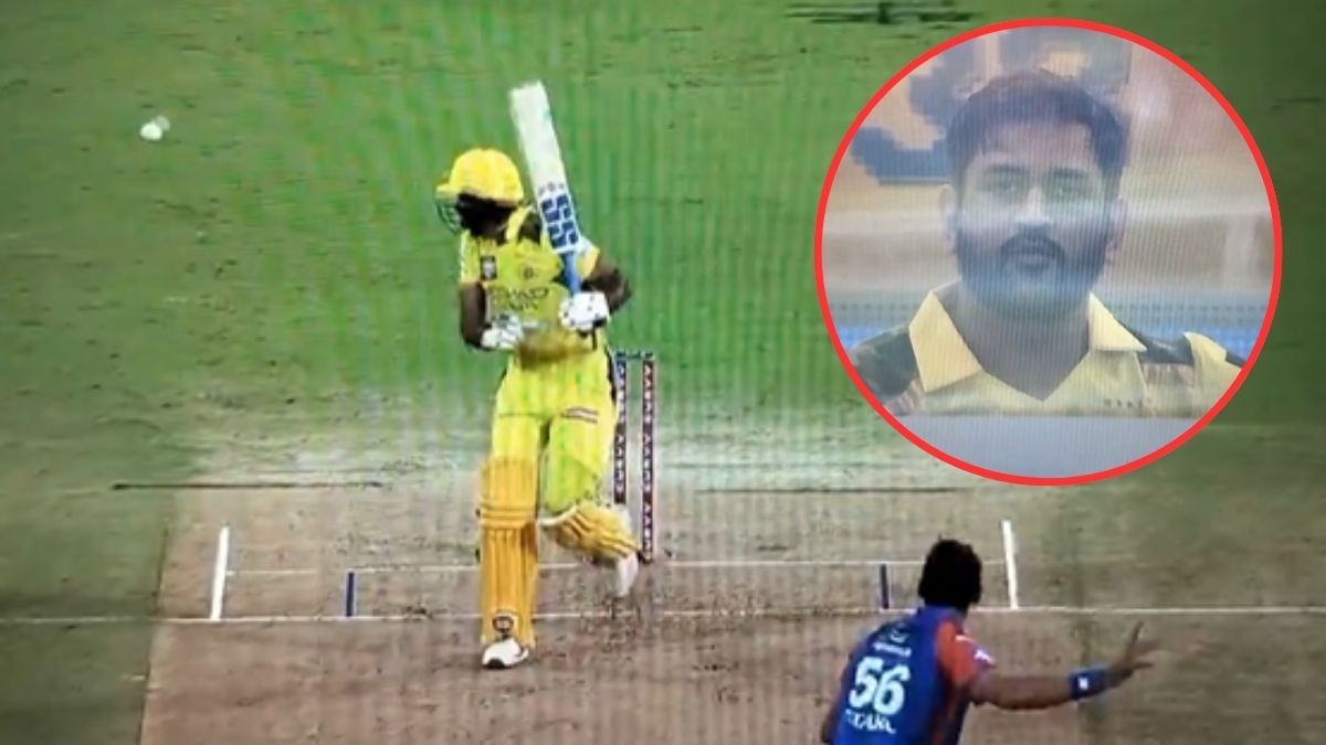 आउट है... ड्रेसिंग रूम में बैठे MS Dhoni का वीडियो वायरल; रीप्ले से ...