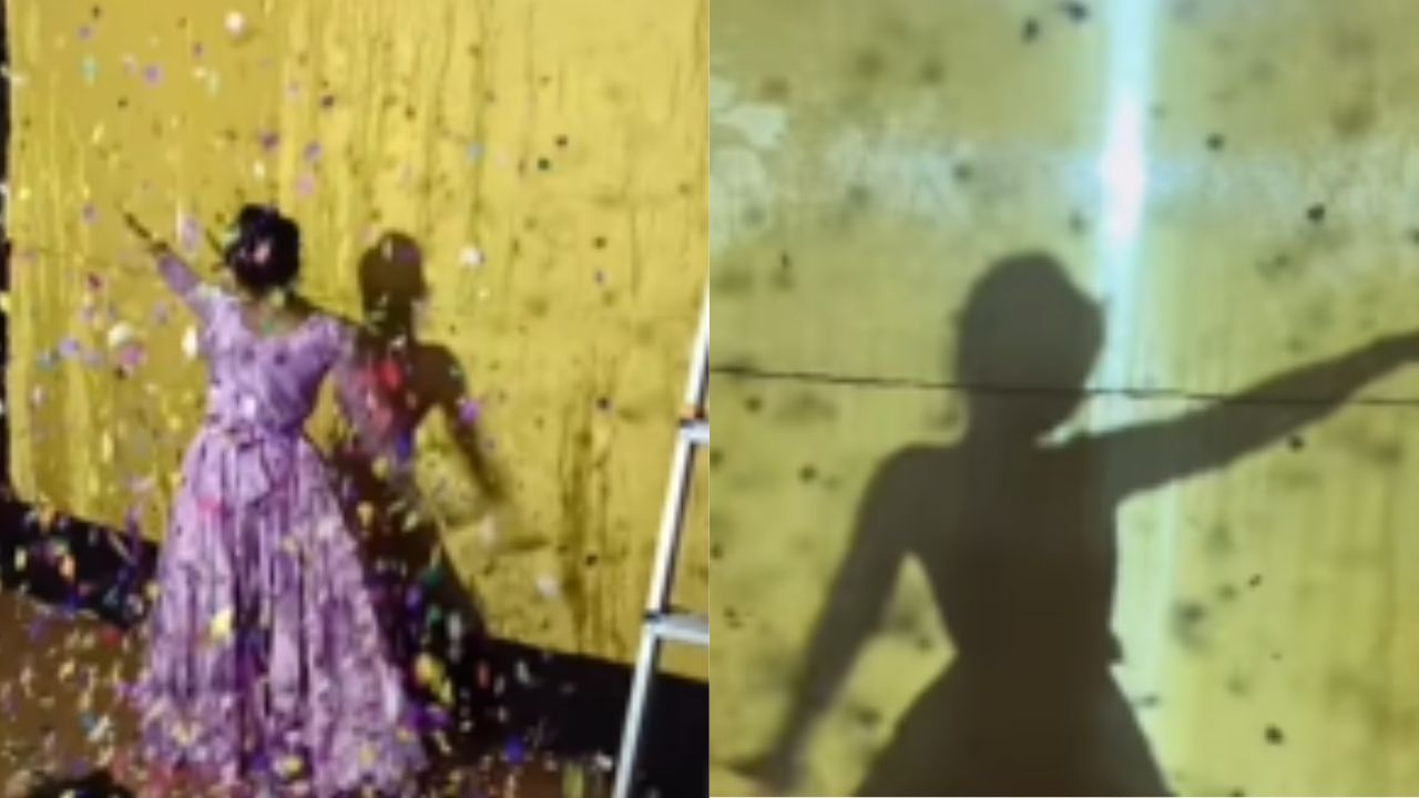 A.R रहमान के तमिल गाने 'Poovukkul' पर कपल का खूबसूरत 'Shadow Dance' वायरल | VIDEO | india news ...