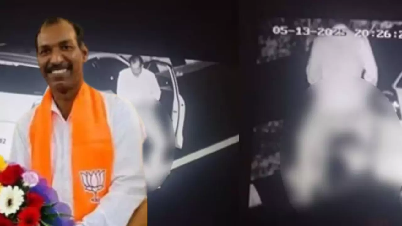 हाईवे पर ये क्या कर रहे 'नेता जी'? रंगीन मिजाज मनोहर लाल! | bjp neta Manohar lal dhakad ka viral ...