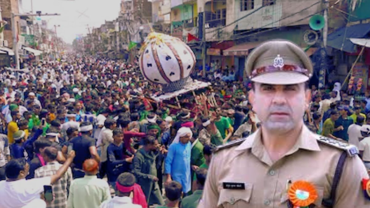 ताजिया कितने फीट का होना चाहिए? संभल सीओ अनुज चौधरी के मुर्हरम को लेकर ...