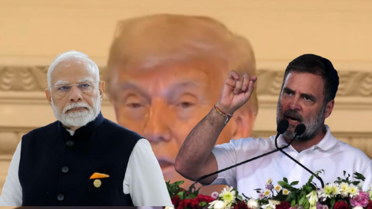 अमेरिका में ट्रंप के बयान से भारत में सियासी उबाल! राहुल ने पूछा- मोदी ...