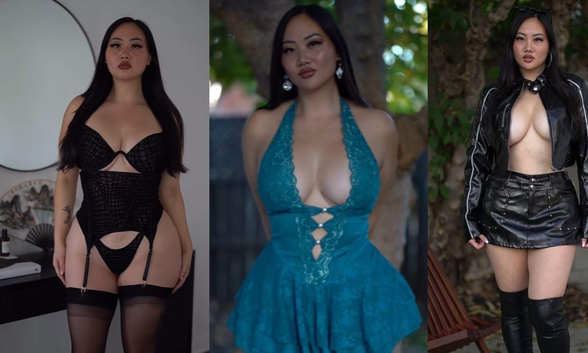 अर्चिता फुकन की डुप्लीकेट Christie McThicc की फोटोज देख बहक जाएंगे आप