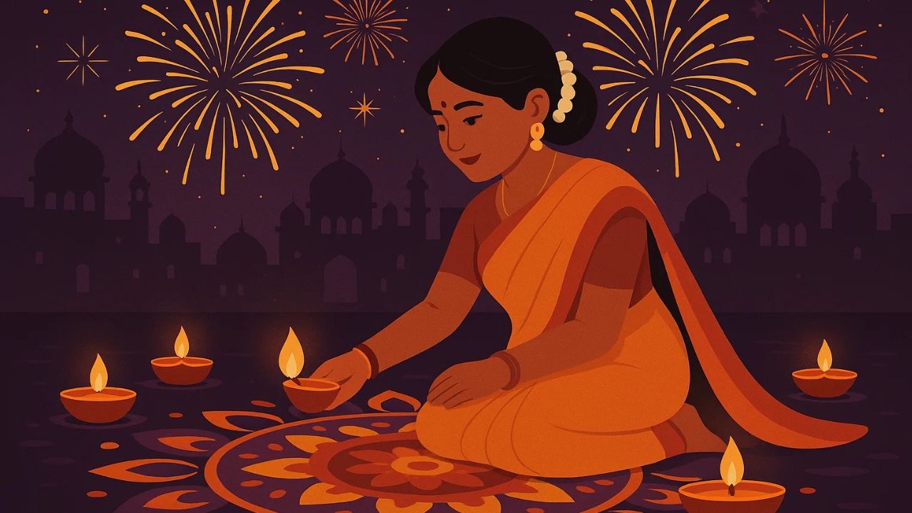 Diwali 2025: कब है दिवाली 20 या 21 अक्टूबर, जानिए पंच दीपोत्सव का कैलेंडर और महत्व | diwali 2025 ...