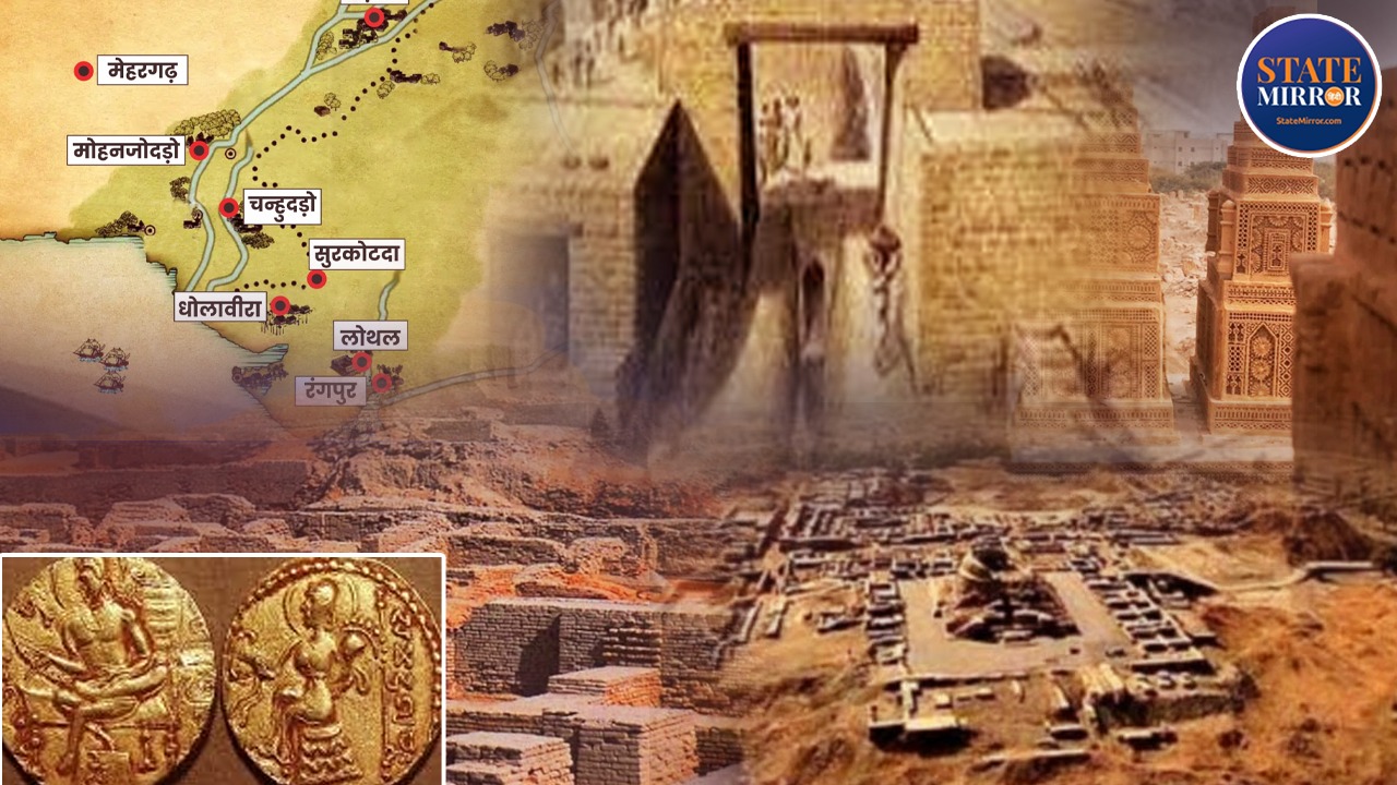 Indus valley civilization history mohenjodaro harappa kalibangan lothal ...