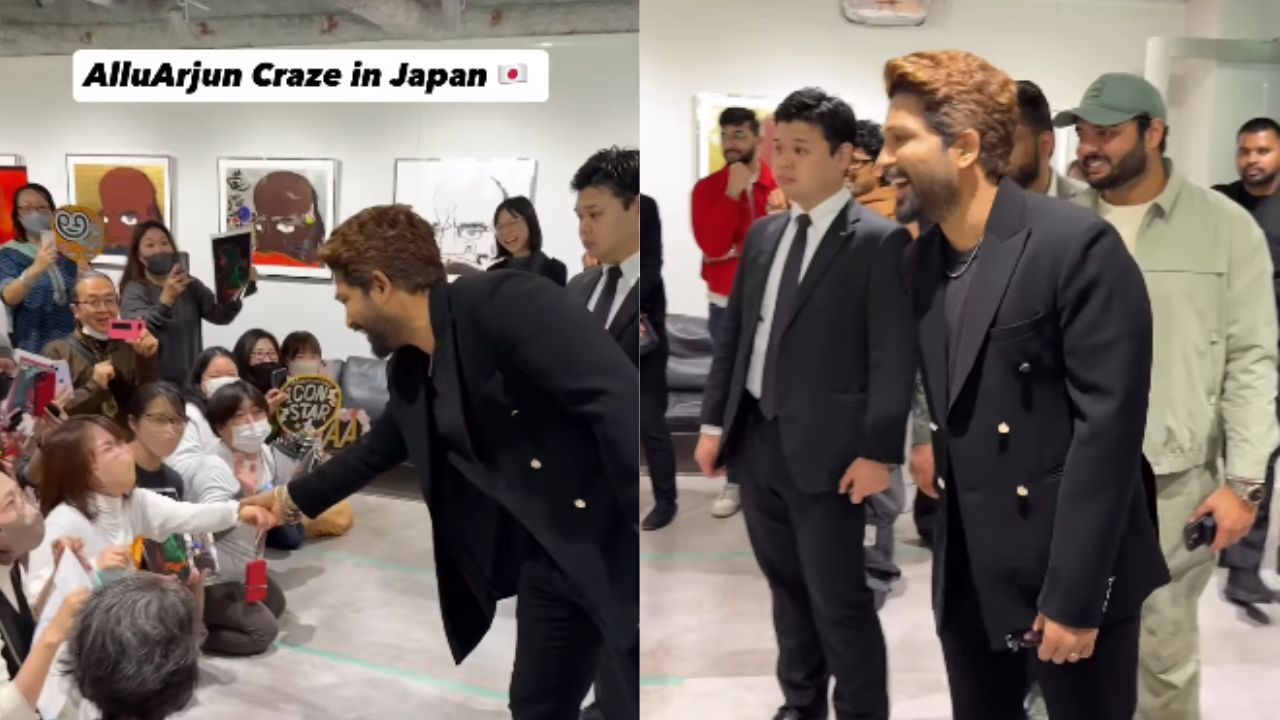 जापान में दिखा Allu Arjun का स्टारडम, एक्टर से मिलते ही रो पड़ी जापानी ...