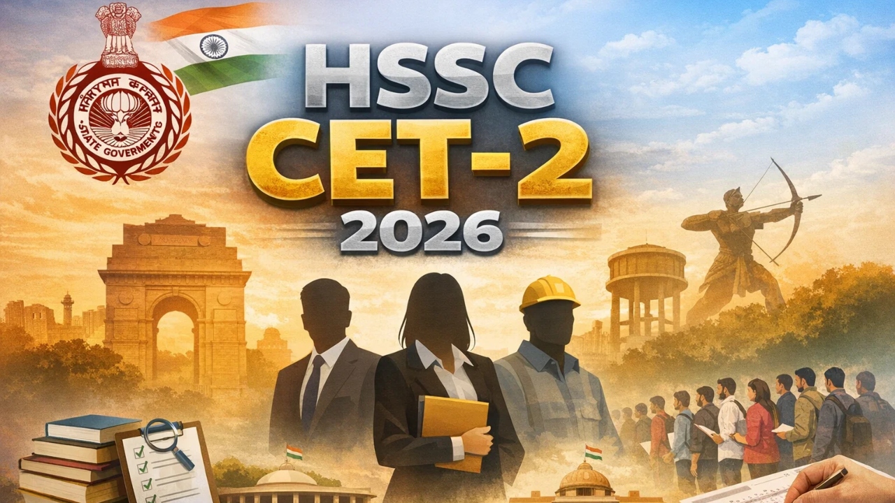 HSSC CET 2 2026: 4227 ग्रुप C पदों पर आवेदन शुरू, जानें योग्यता व अंतिम ...