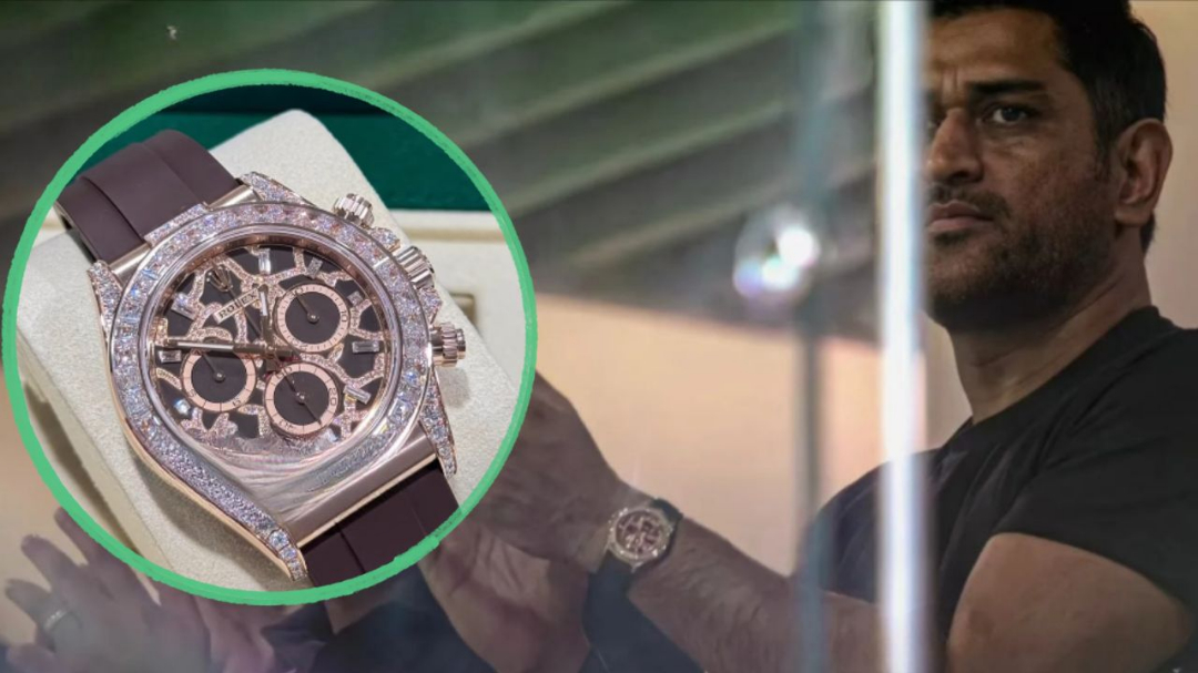 MS Dhoni ने सेमीफाइल मैच में कौनसी घड़ी पहनी थी| MS Dhoni wear Rolex ...