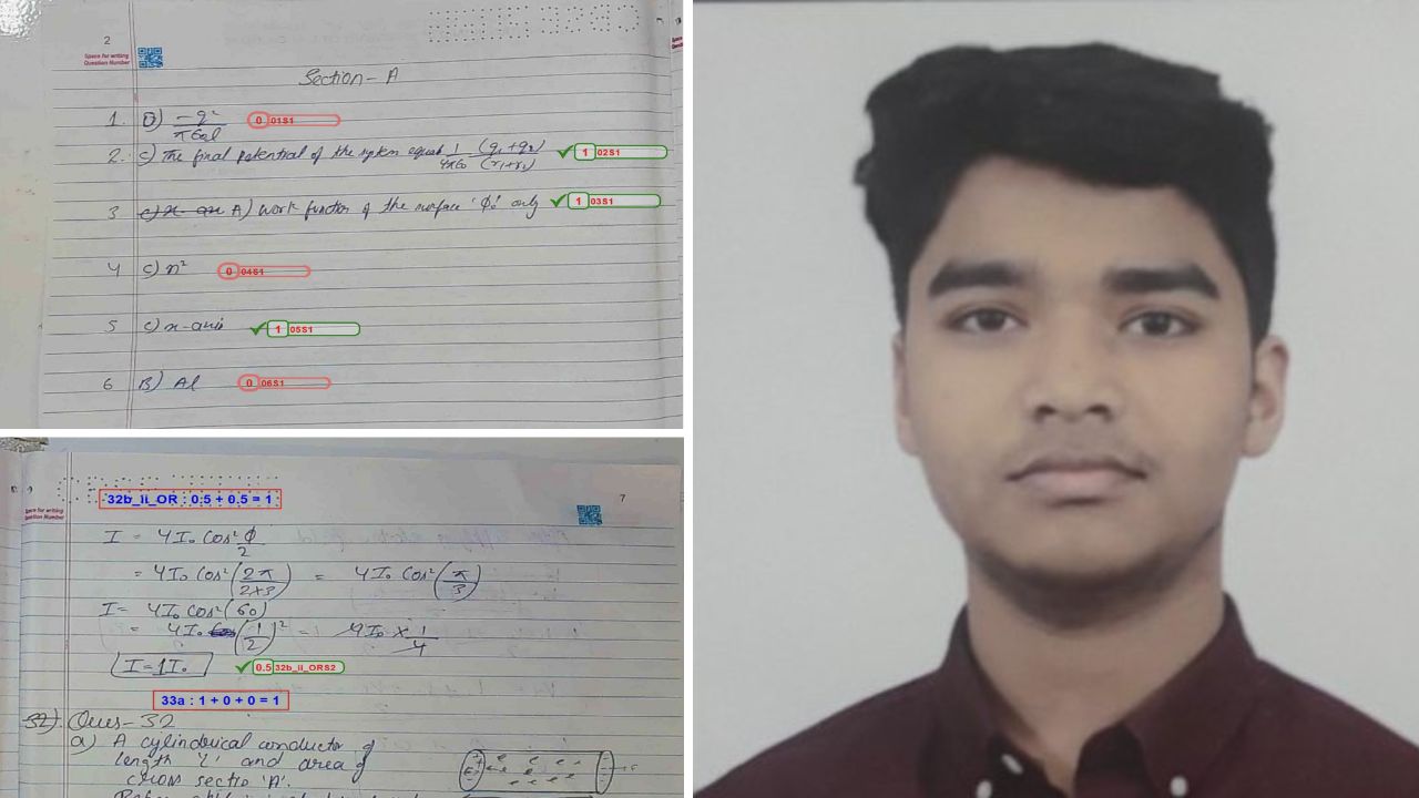 Physics में कम नंबर आए तो मंगवाई कॉपी, देखकर उड़ गए छात्र के होश, क्या ...
