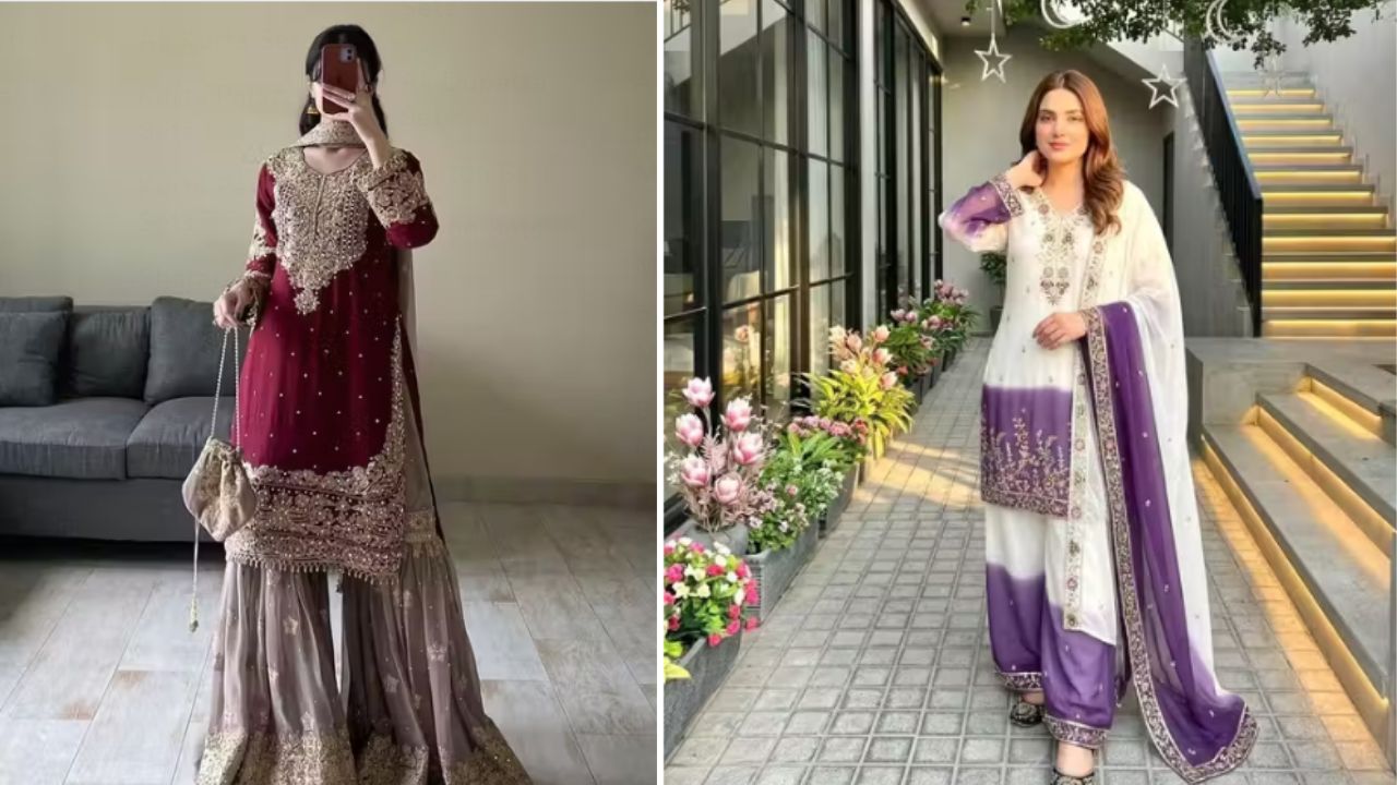 बकरीद के लिए लेटेस्ट पाकिस्तानी सूट डिजाइन्स|pakistani suit designs for ...
