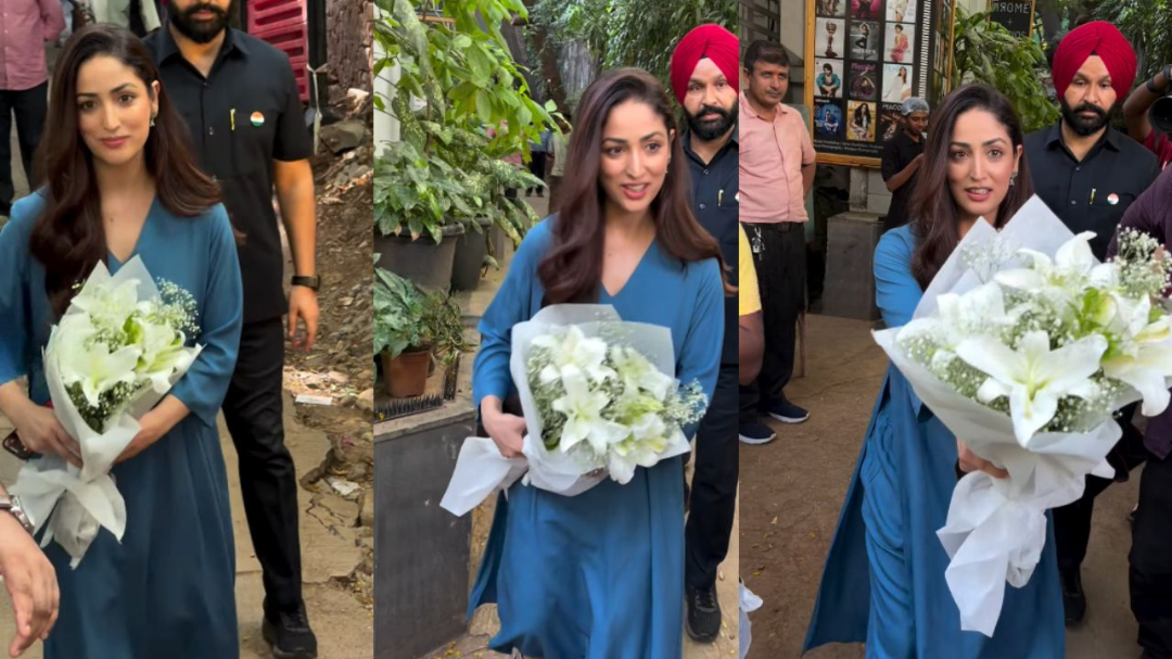 ₹1,799 के सिंपल सूट में दिखीं यामी गौतम|yami gautam wore blue kurta set ...
